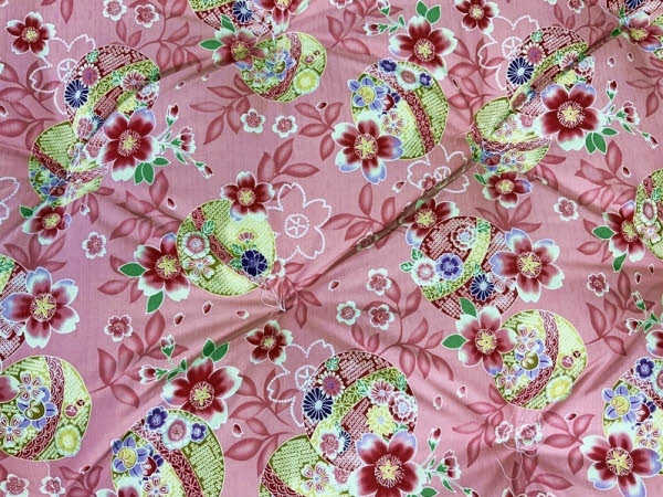 **Pink Mari Futon Design: Cherry Blossom Quilt Covers & Shikibuton